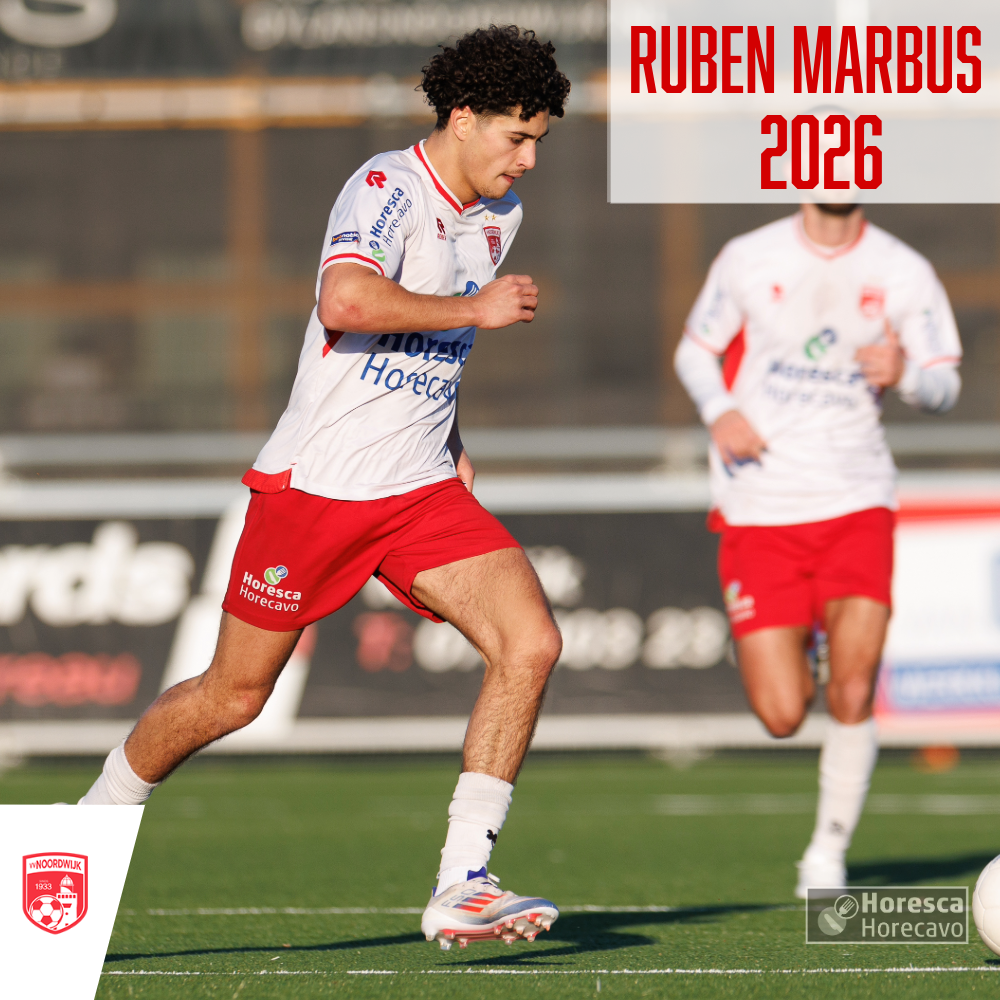 Ruben Marbus langer bij “zijn” club | vv Noordwijk