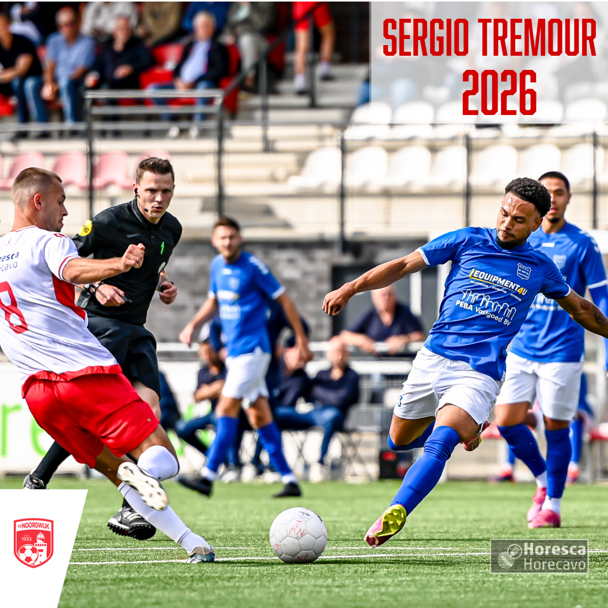 Sergio Tremour nieuwste aanwinst vv Noordwijk | vv Noordwijk