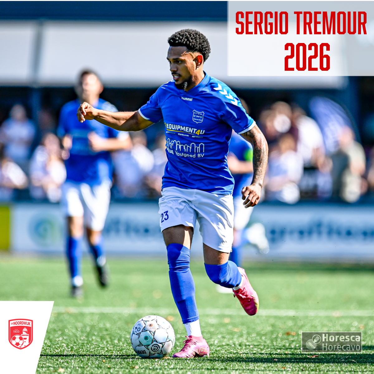 Sergio Tremour nieuwste aanwinst vv Noordwijk | vv Noordwijk