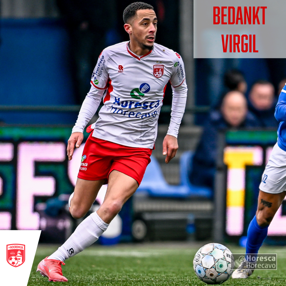 Virgil Tjin-Asjoe gaat Noordwijk verlaten | vv Noordwijk